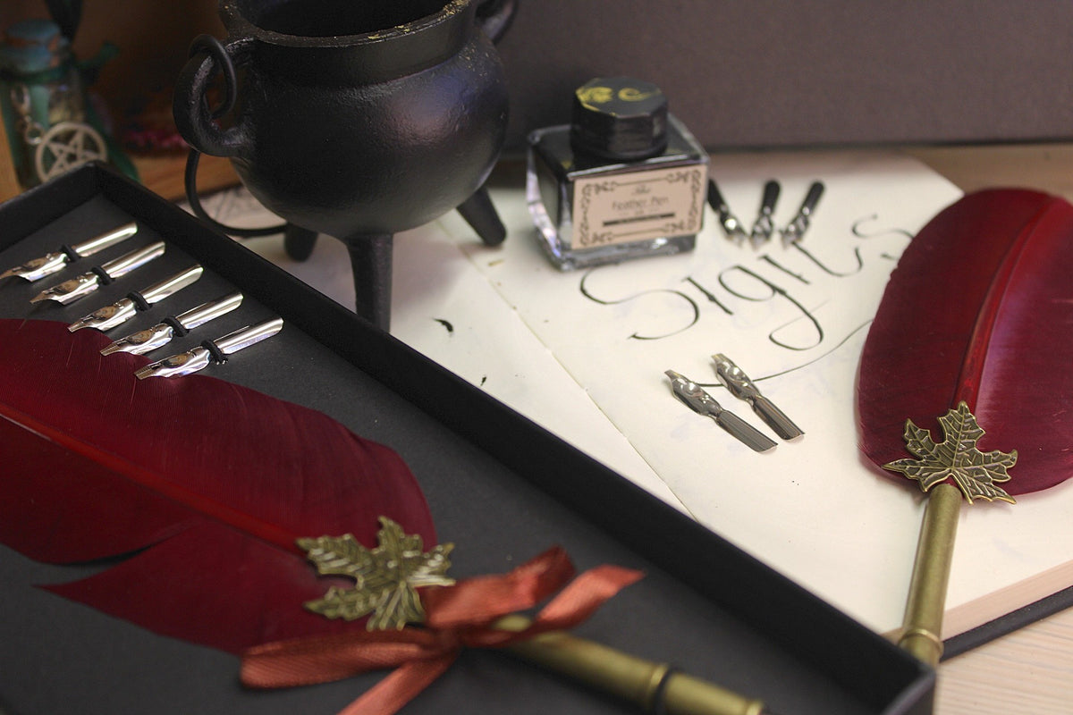 Magickal Quill and Ink Set – Witchbox